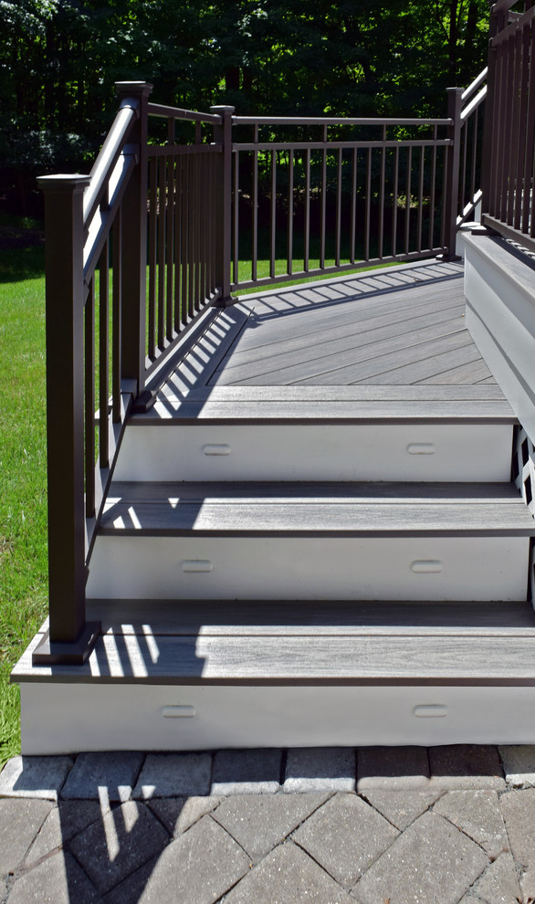 Expansive Backyard Deck - Contemporary - Deck - Philadelphia - by A&E ...