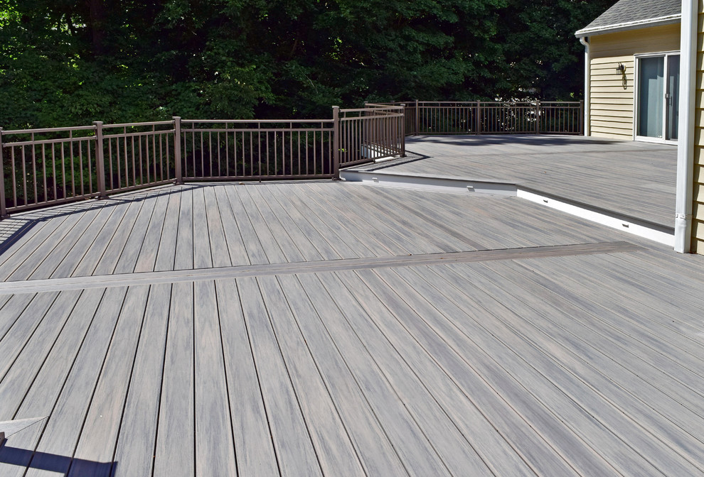 Expansive Backyard Deck - Contemporary - Deck - Philadelphia - by A&E ...