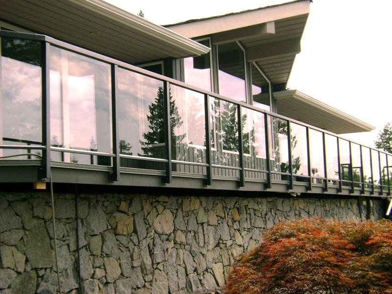 Exterior Glass Railings - Modern - Deck - Vancouver - by Marquis ...