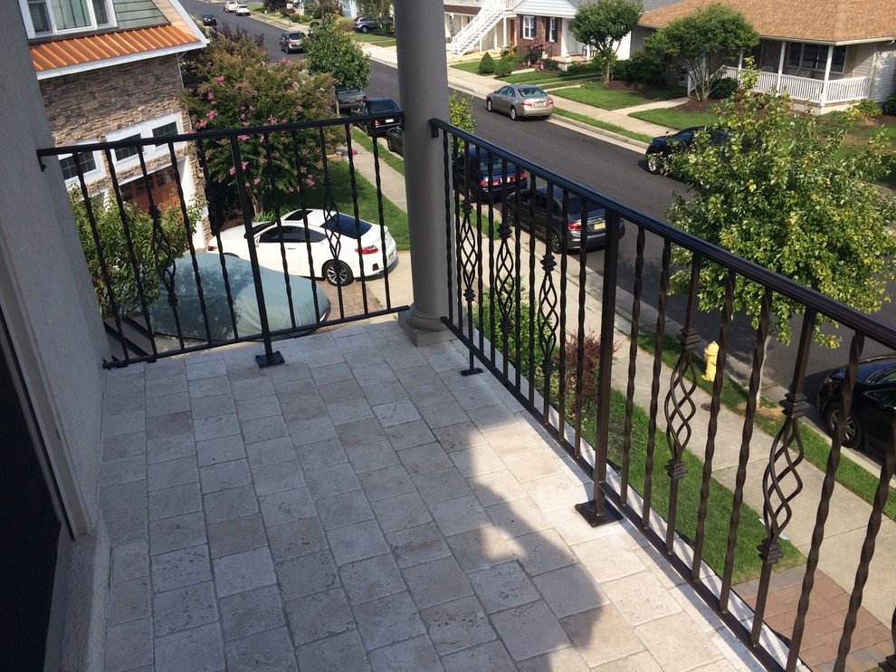 Exterior iron railings - Traditional - Deck - Philadelphia - by ...