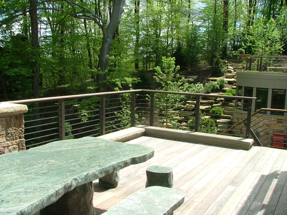 Exterior Staircase and Bridge - Modern - Deck - Cleveland - by Finelli ...