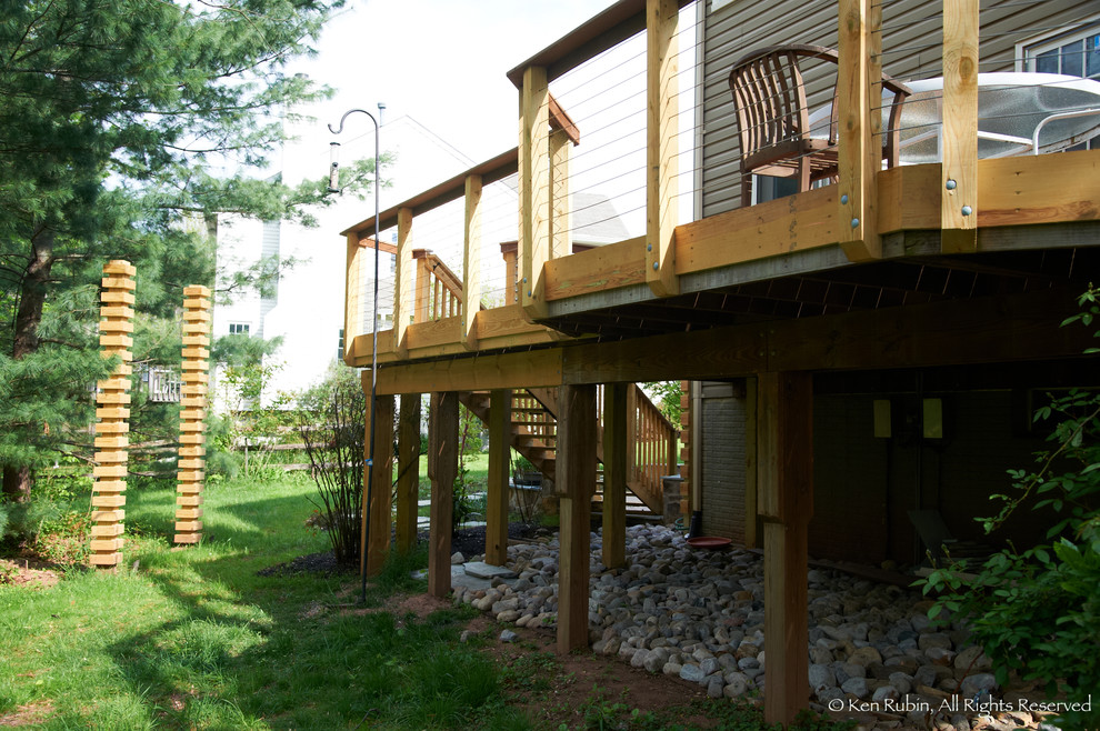 Fairfax Craftsman Style Whole House Transformation - Craftsman - Deck ...