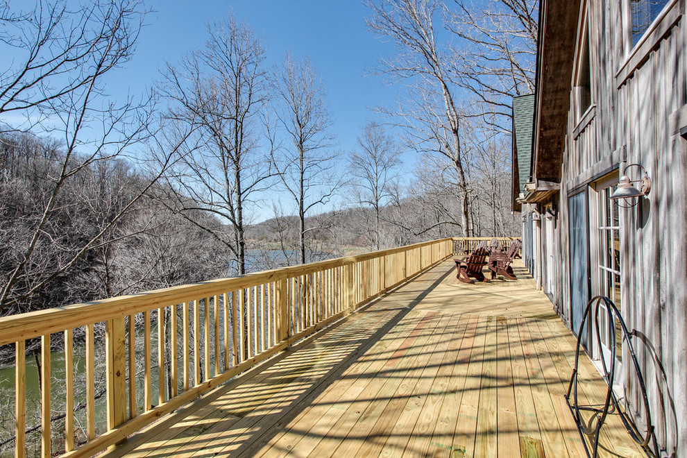 Fernvale Farm Deck - Traditional - Deck - Nashville - by The Kingston ...