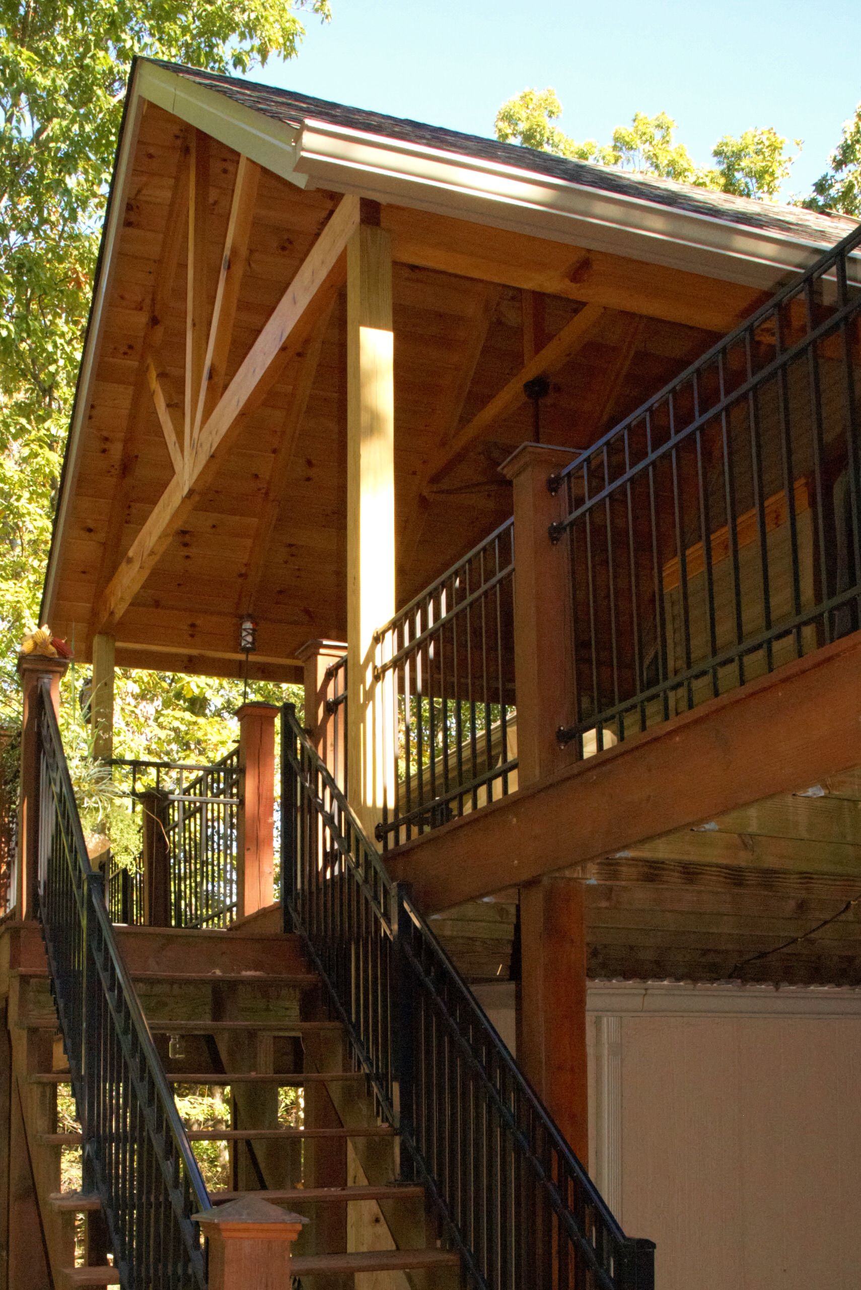 Framing A Covered Deck