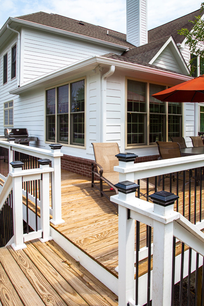 First Floor Remodel - Craftsman - Deck - Indianapolis - by Custom ...