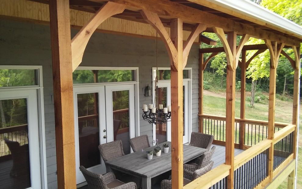 Fortress deck with inlay - Contemporary - Deck - Other - by SMOKY ...