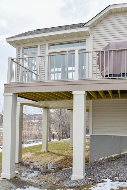 Four Season Porch Addition and Dual Decks - Shabby-Chic Style - Deck - Minneapolis - by LakeWood ...