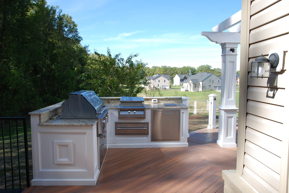 Front Gate Farms Custom Deck - Traditional - Deck - DC Metro - by Land ...