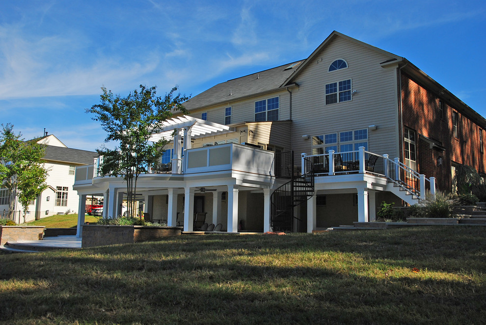 Front Gate Farms Custom Deck - Traditional - Deck - DC Metro - by Land ...
