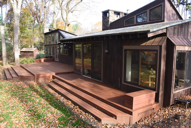 FSC Certified Machiche Wood Deck - Contemporary - Deck - New York - by ...