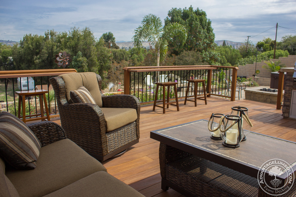 Fullerton, CA Multi-purpose deck - Traditional - Deck - Los Angeles ...
