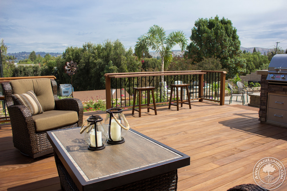 Fullerton, CA Multi-purpose deck - Traditional - Deck - Los Angeles ...