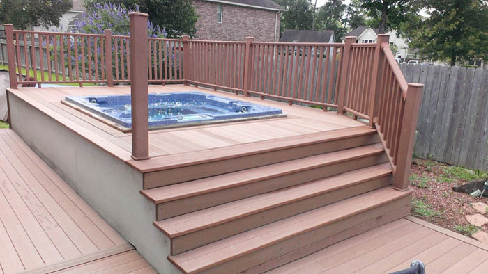 GeoDeck Composite Decking - Traditional - Deck - Houston - by American ...