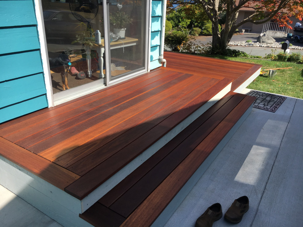 George's Red Batu "Mahogany" Deck - Craftsman - Deck - Seattle - by ...