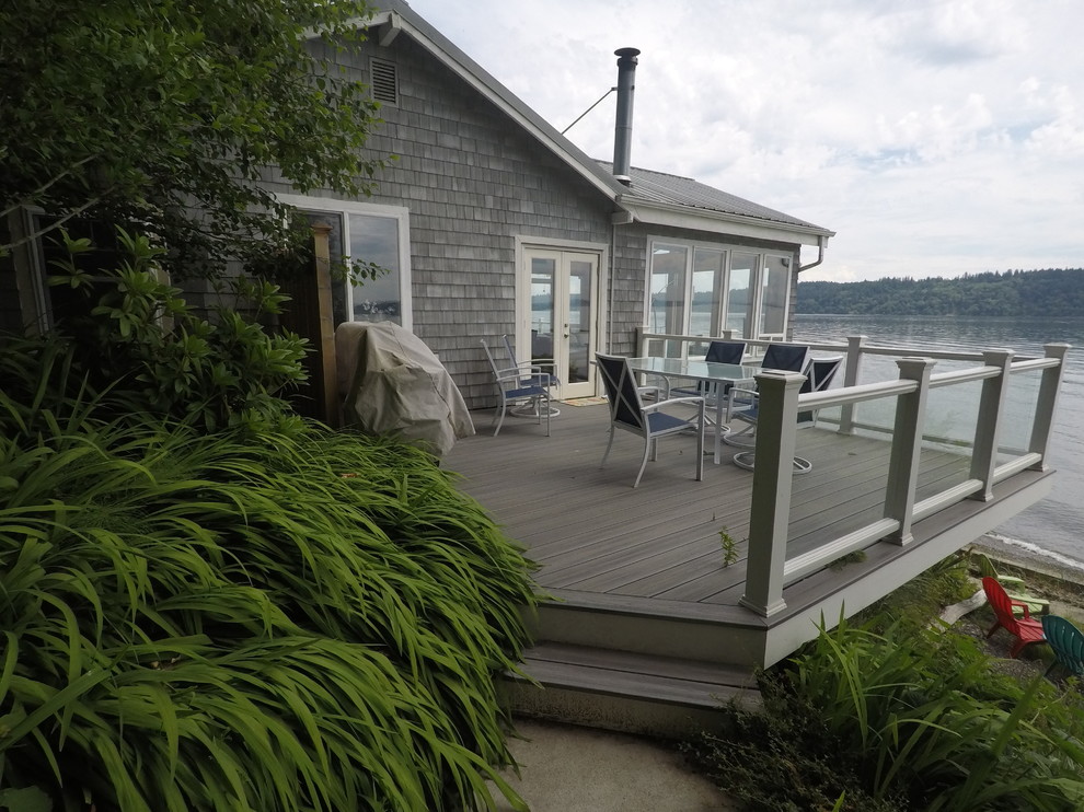 Gig Harbor Deck Project 7/17 - Contemporary - Deck - Seattle - by ...