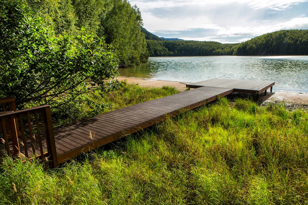 Girl Scout Lodge Dock - Traditional - Deck - Other - by Treeline ...