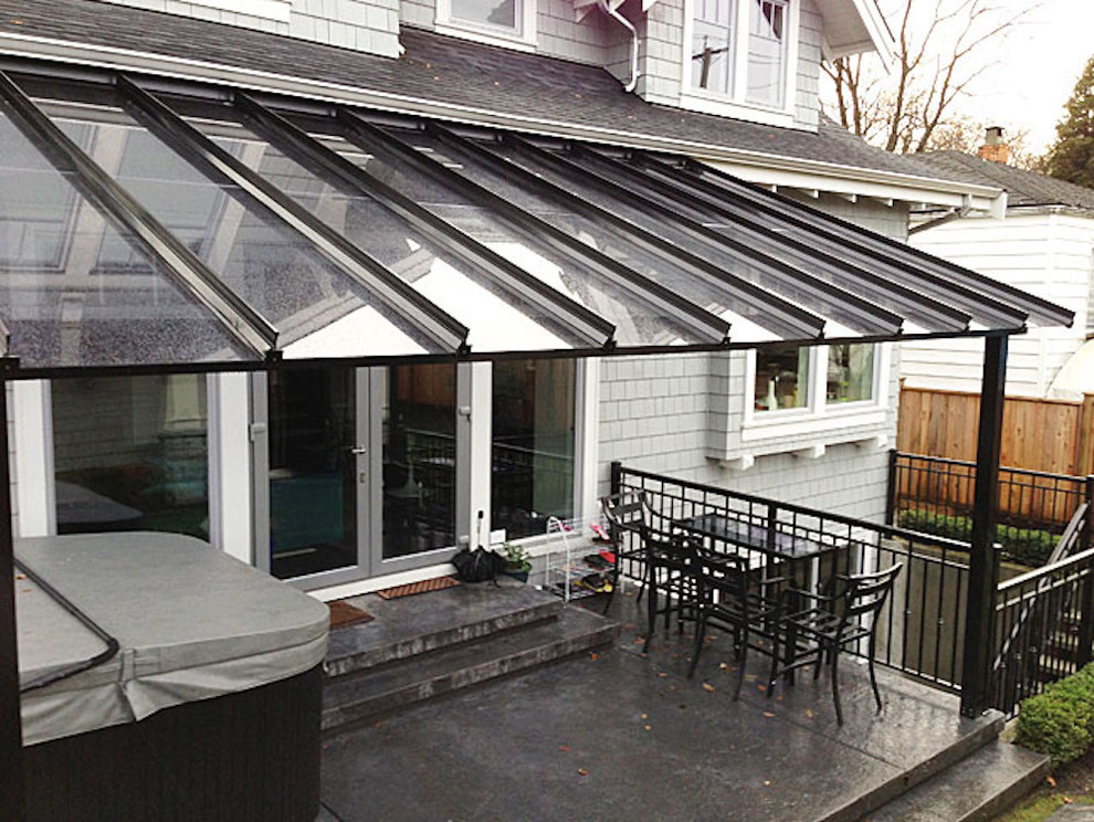 Glass Canopies - Deck - Vancouver - by Haida Glass | Houzz