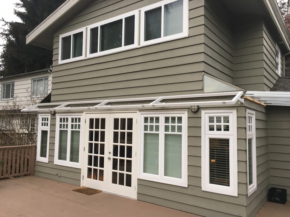 Glass Canopies - Craftsman - Deck - Vancouver - by Haida Glass | Houzz