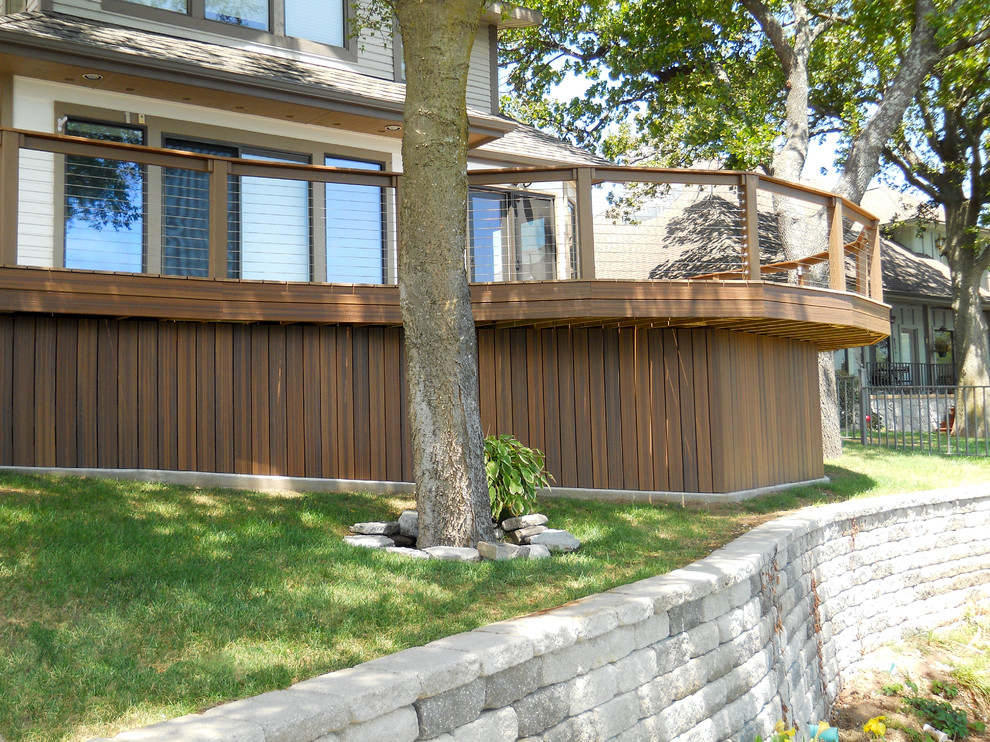 Grand Lake Deck -- Envision Distinction Spiced Teak composite decking ...