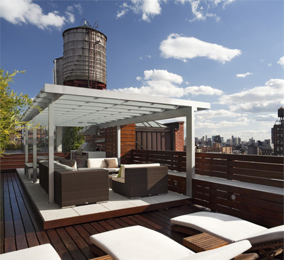 Great Jones Street Residence, NYC - Modern - Deck - New York - by DSA ...