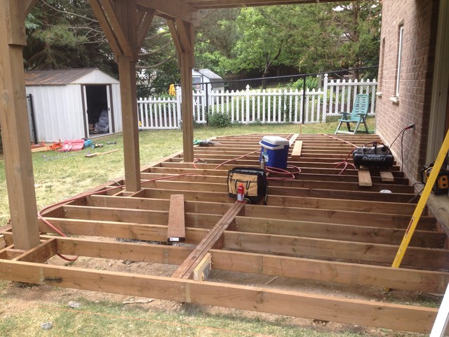 Ground Level Deck - Contemporary - Deck - Toronto - by DCF Carpentry ...