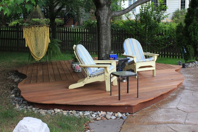 Ground Level Pool Deck - Contemporary - Deck - Philadelphia - by Back ...