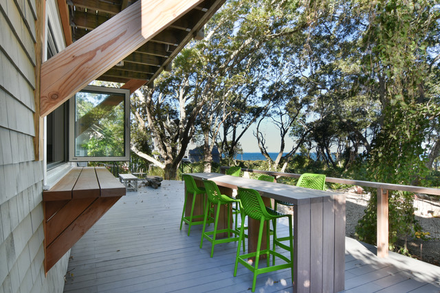 Gunning Point Deck - Contemporary - Deck - Boston - by Jill Neubauer ...