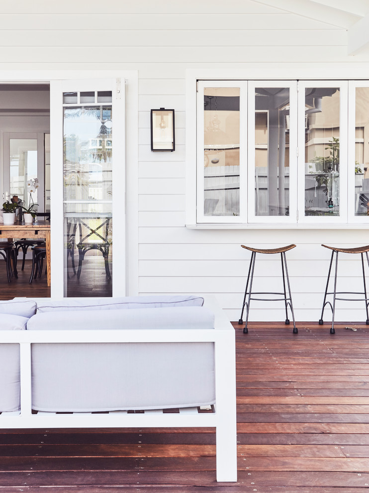 Hamptons House Deck - Traditional - Deck - Sydney - by All Australian ...