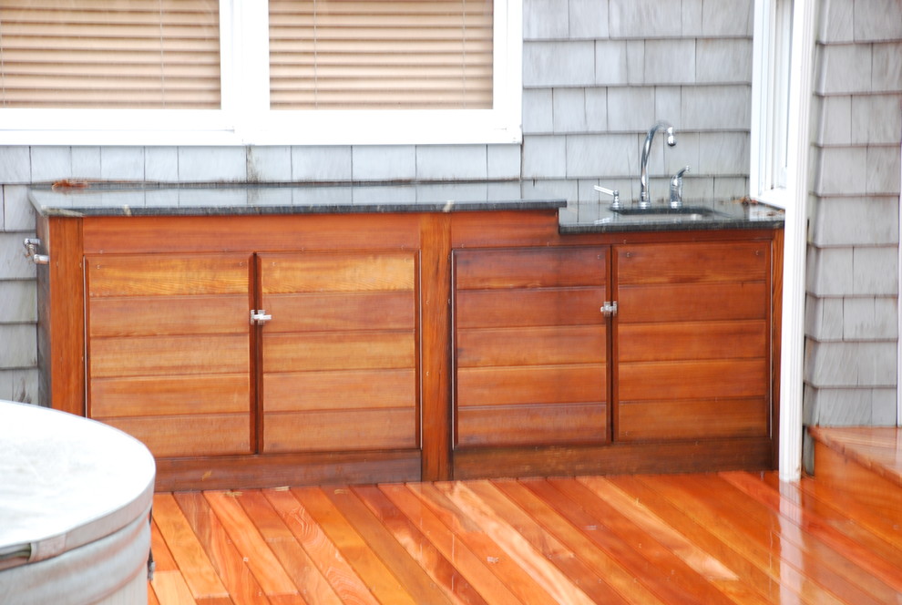 Hands Creek Road - Beach Style - Deck - New York - by Hampton Fine ...