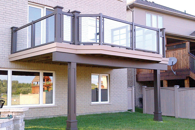 High decks over 6 feet above grade. - Modern - Deck - Toronto - by ...
