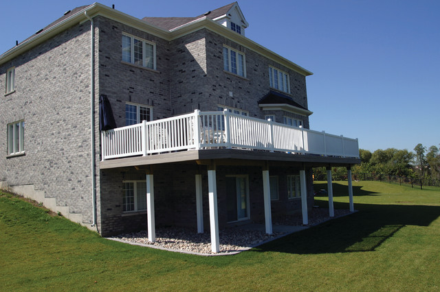 High decks over 6 feet above grade. - Modern - Deck - Toronto - by ...