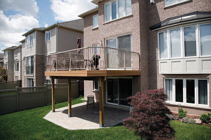 High decks over 6 feet above grade. - Modern - Deck - Toronto - by ...