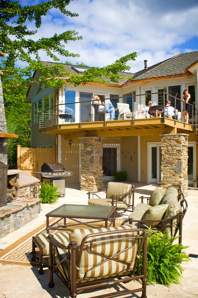 Hill Top Property - Traditional - Patio - New York - by A J Miller ...