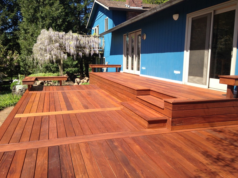 Ipe Deck - Traditional - Deck - Portland - by Decking Solutions, LLC ...