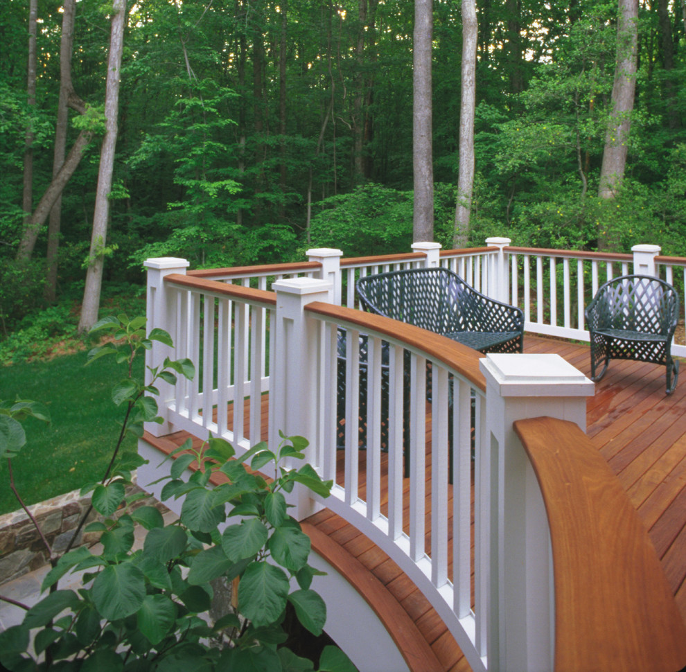 Ipe Decking and Top Rail - Traditional - Deck - Boston - by Selectwood - Building Material ...