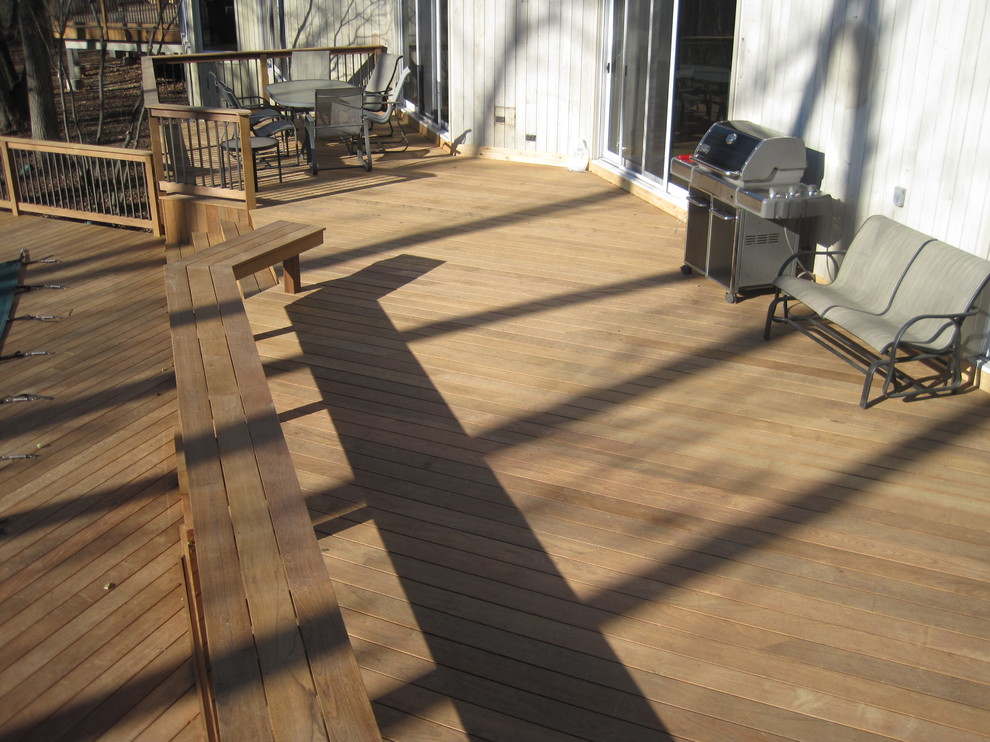 Ipe Pool deck - Transitional - Deck - Chicago - by Unique Deck Builders ...