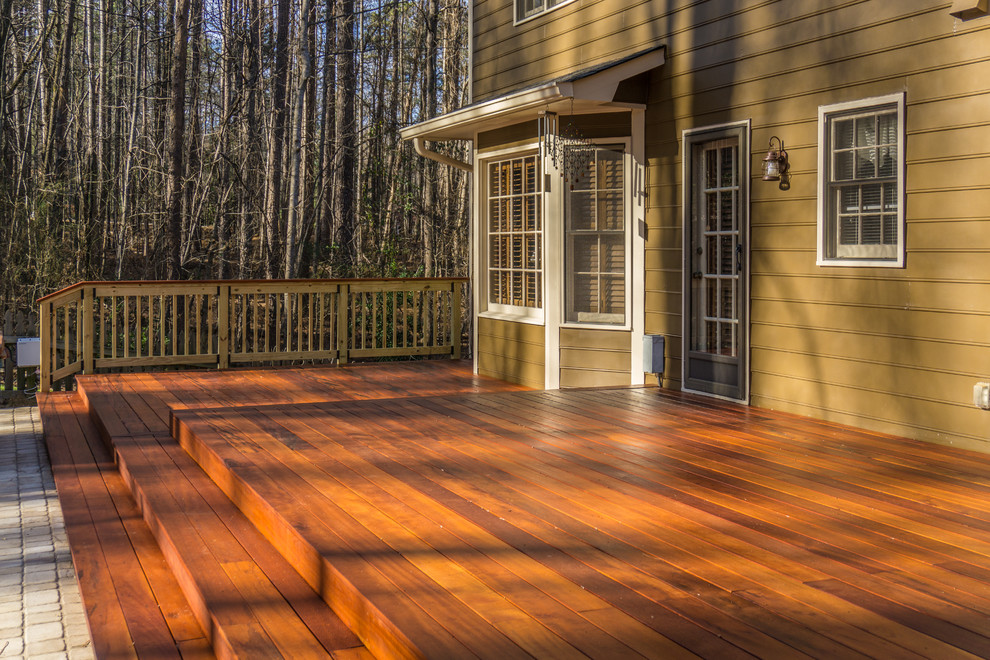 Jefferson Township Deck (Tigerwood) - Traditional - Deck - Atlanta - by ...