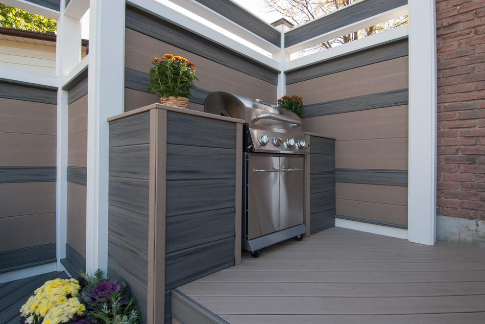 Jessica & Jeff's Deck - Contemporary - Deck - Toronto - by Paul ...