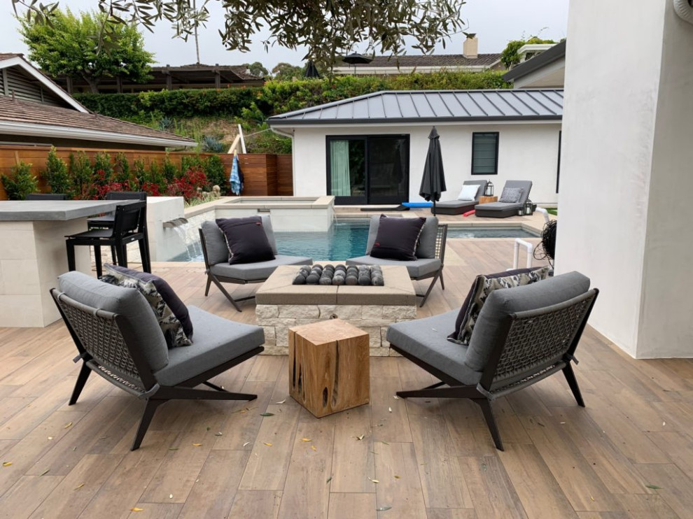 Kelli small pool build - Contemporary - Deck - Orange County - by JSQ ...