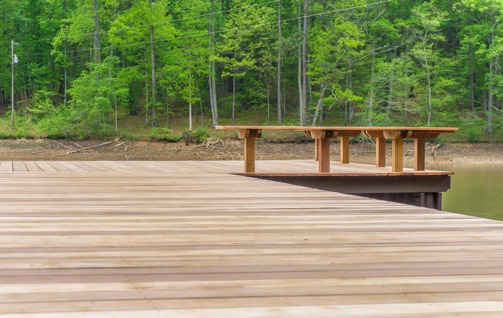 Kelly Lake Docks (Ipe) - Rustic - Terrace - Atlanta - by TimberTown ...