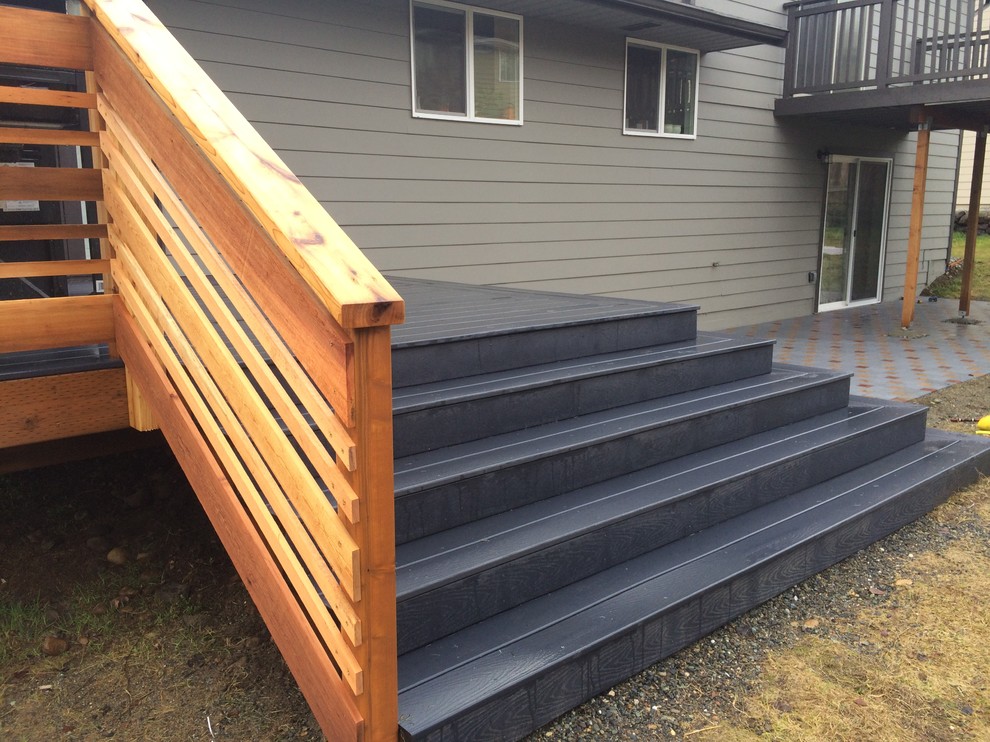 Kenmore Patio and Deck Remodel - Modern - Deck - Seattle - by Wight's ...