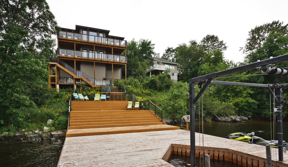 Kenora Cabin - Traditional - Deck - Toronto - by 180 Design by Lisa | Houzz