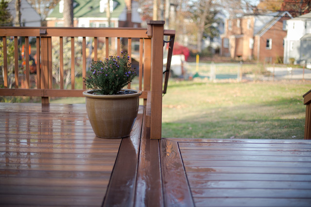 KilmerSt Deck & Raingarden - Classique - Terrasse en Bois - Washington, D.C. - par HD Squared ...