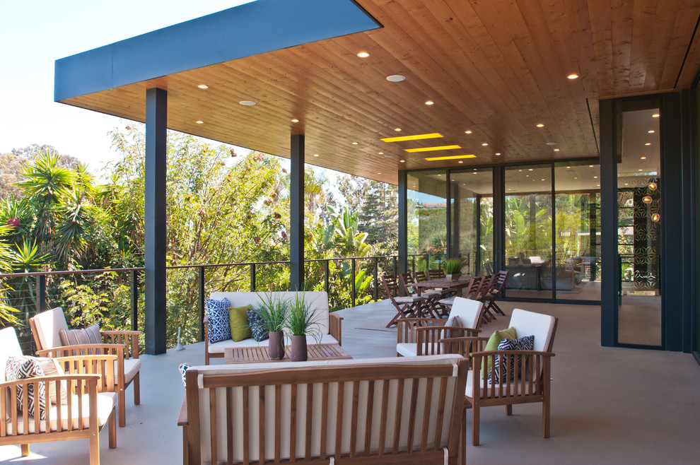 La Pintura Moderna - "The Modern Painting" - Moderno - Terraza y balcón ...