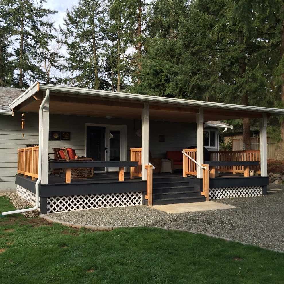 Lake Tapps deck & roof - Terrasse - Seattle - von Sweatman-Young, Inc ...
