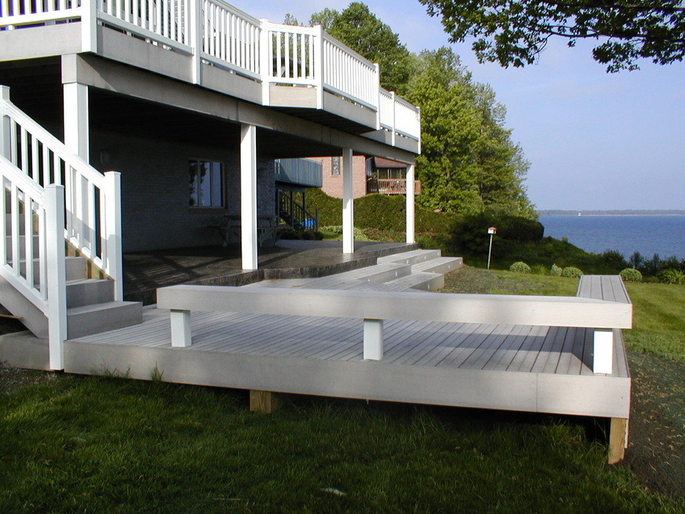 Lakeside Deck - Traditional - Deck - Other - by skip knoll inc ...