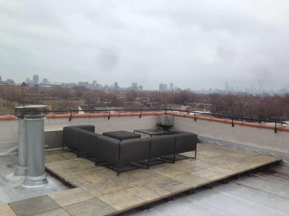 Lakeview rooftop - Contemporary - Terrace - Chicago - by Nest ...