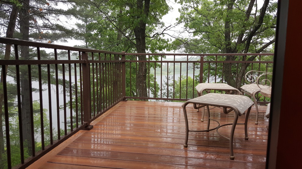 Large Juliet Balcony - Rustic - Deck - Minneapolis - by Allstar ...