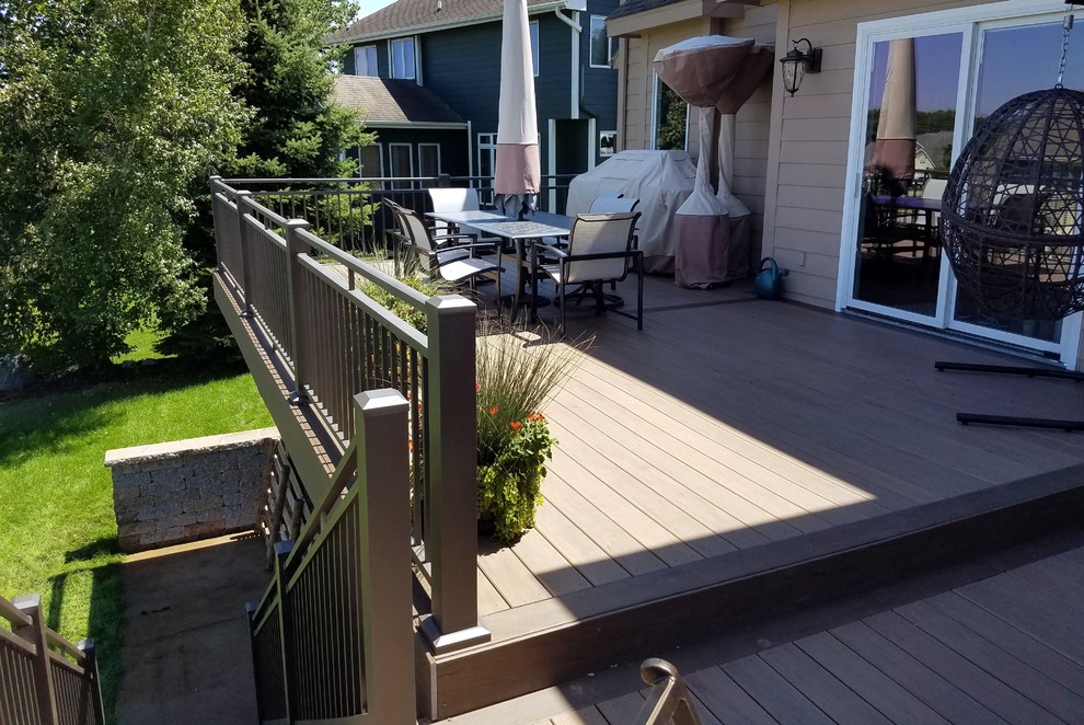 Large Timbertech Deck with Separate Outdoor Living Areas - Deck - Other ...