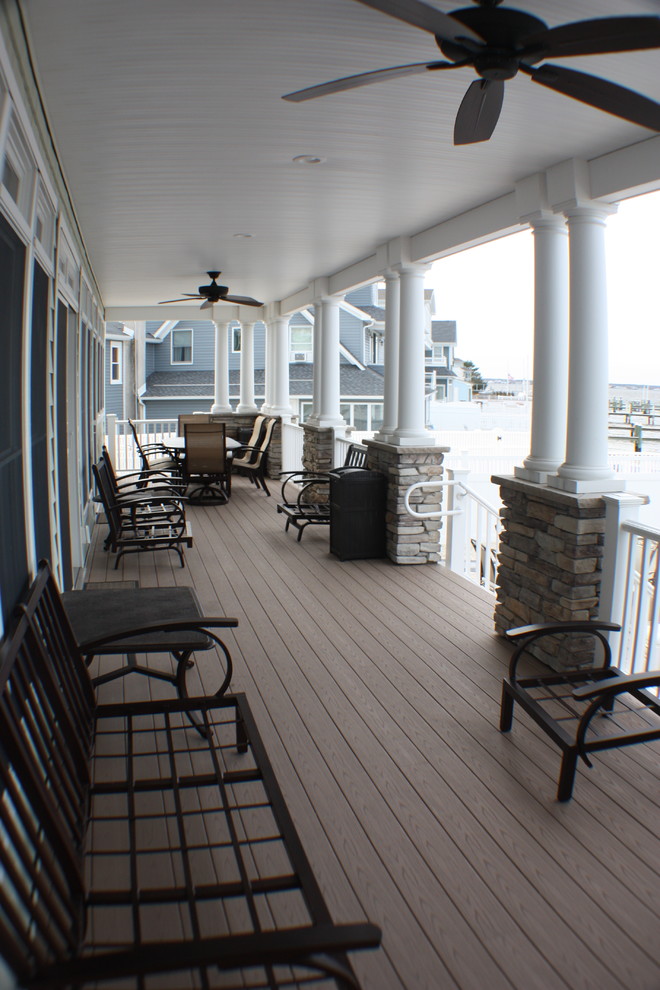 Lavallette, Pershing Blvd, Bay Front - Beach Style - Deck - New York ...